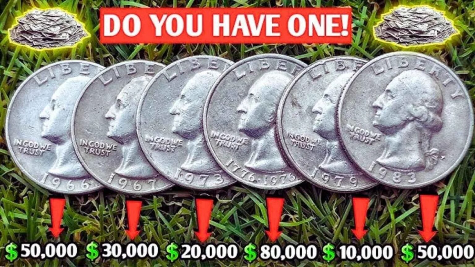 Top 4 Ultra Valuable Washington Quarters Worth Fortune in 2025 ...